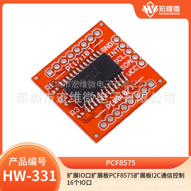 Port PCF8575 Expansion Board I2C Communication Control 16 IO Ports ...