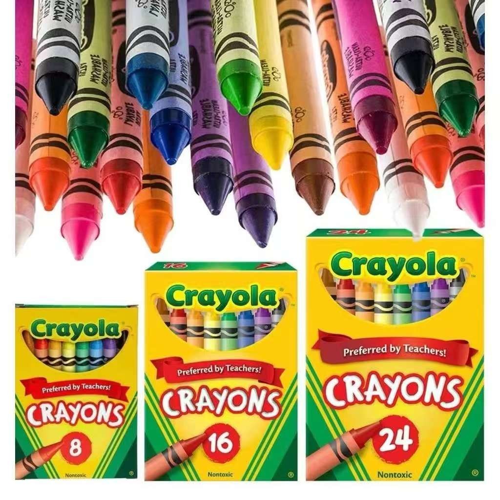 8/16/24pc Set Generic Crayons Set School Supplies Art Painting Pens ...