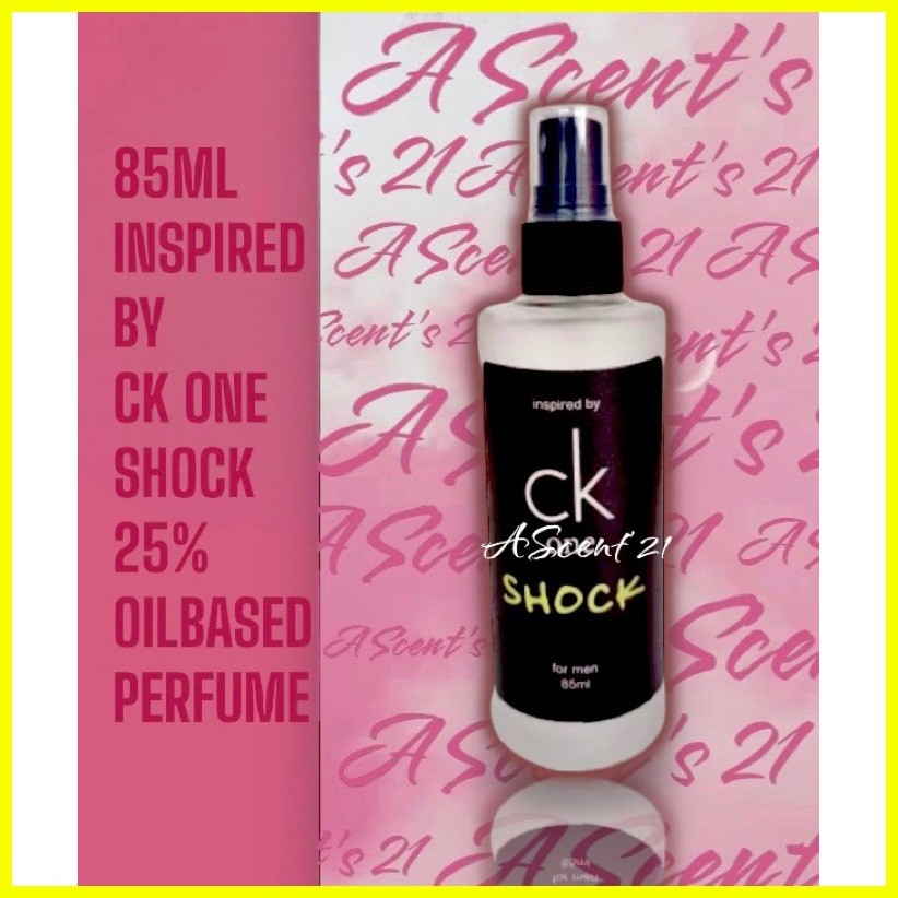 85 ml Inspired by CK1 shock 25% oil based perfume | Shopee Philippines