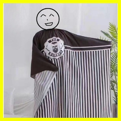 Barber Cape Apron Waterproof Hairdressing Saloon Cutting Cape Cloth ...