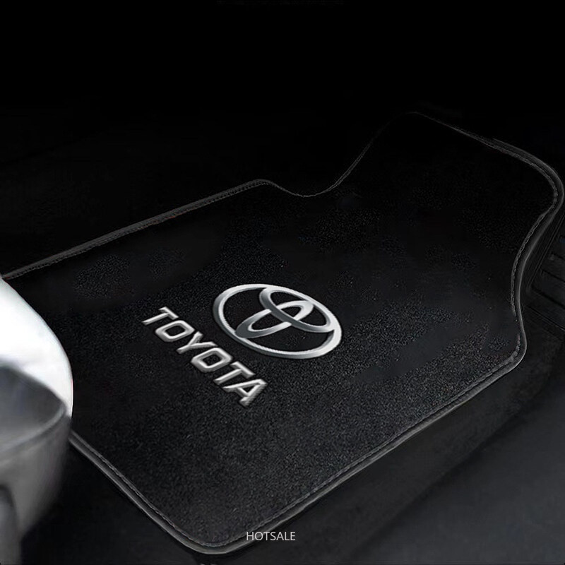 4PCS/SET TOYOTA Car Mat Non-Slip For Toyota Vios Hilux Camry Harrier ...