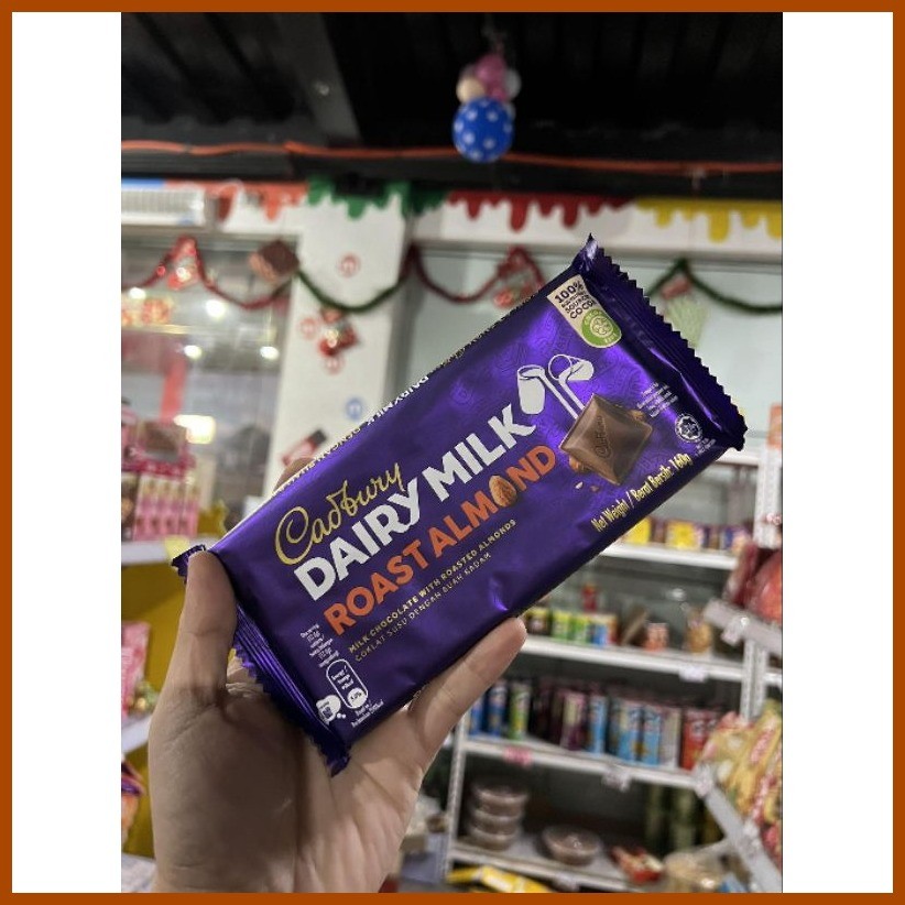 Cadbury Dairy Milk (Roast Almond) 160g | Shopee Philippines