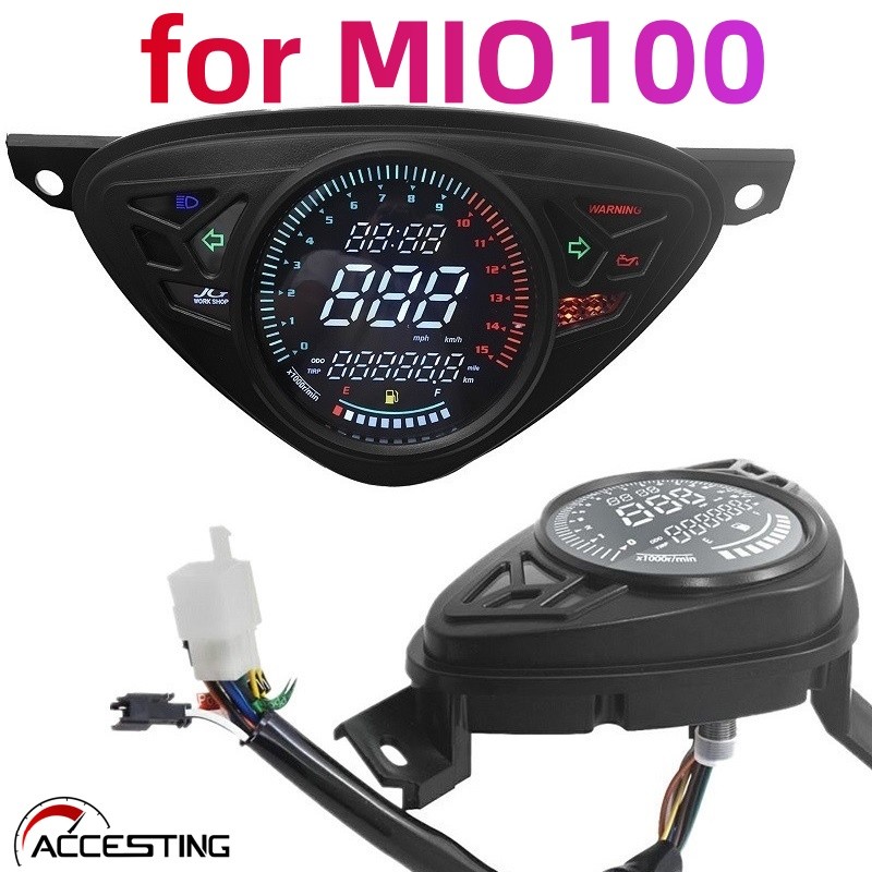 For Mio 100 MIO SPORTY Digital LED Meter Second Generation Meter ...