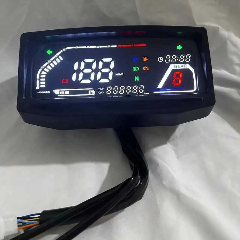 9 Digital Meter For Honda Gl Pro 160 Hawk Gl145 Gl160 Cb125t LED R ...