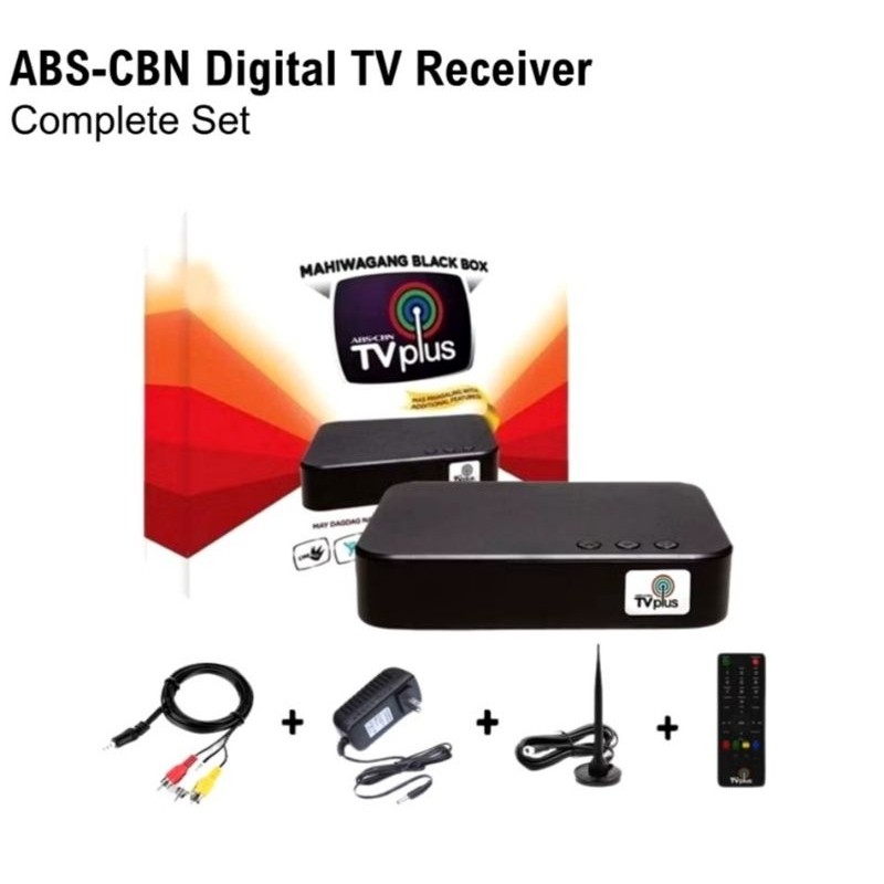 ABS CBN TV PLUS With Complete Set | Shopee Philippines