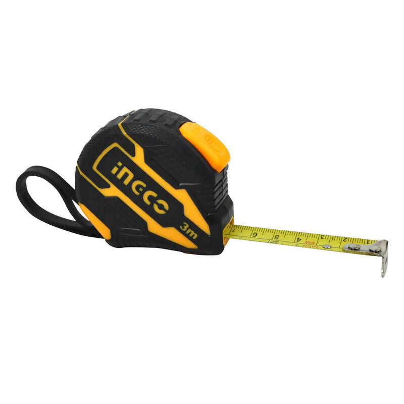 INGCO NEW Industrial Steel SELF LOCK Measuring Tape Meter Metro Measure ...