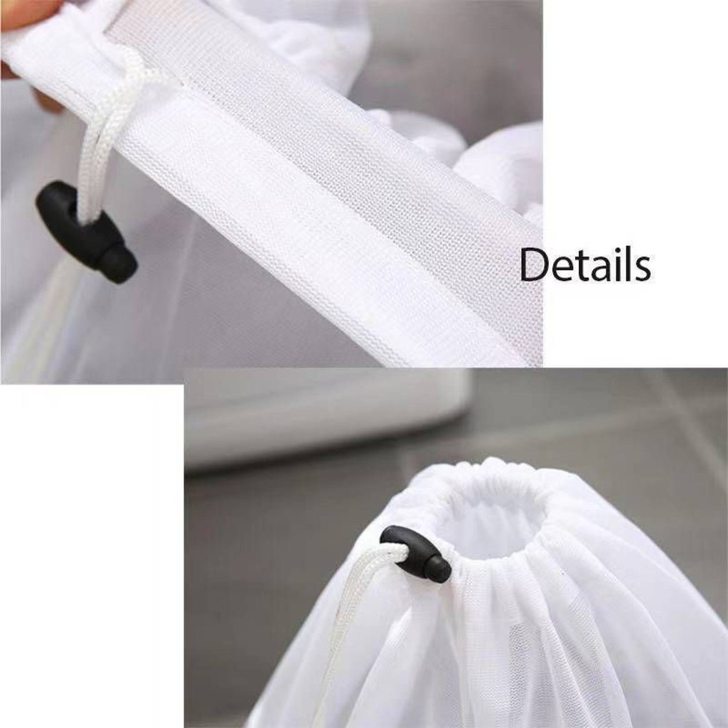 Large Washing Net Bags 4Size, Fine Mesh Laundry Bag With Lockable ...
