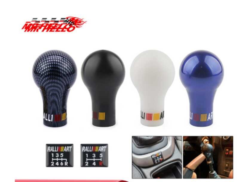 Ralliart Resin Style JDM Gear Shift Knob Car Racing Shifter Lever Head ...