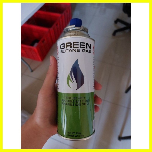 Green Butane Gas 330g Gross Weight (HINDI PANG AIRSOFT) | Shopee ...