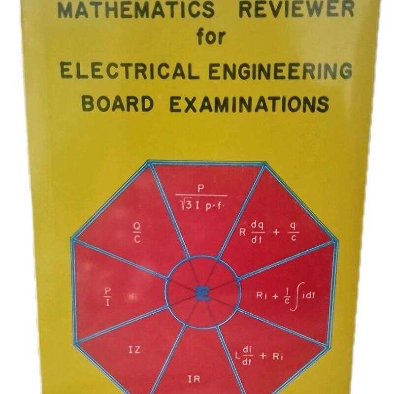 Mathematics Reviewer For Electrical Engineering Board Examination ...