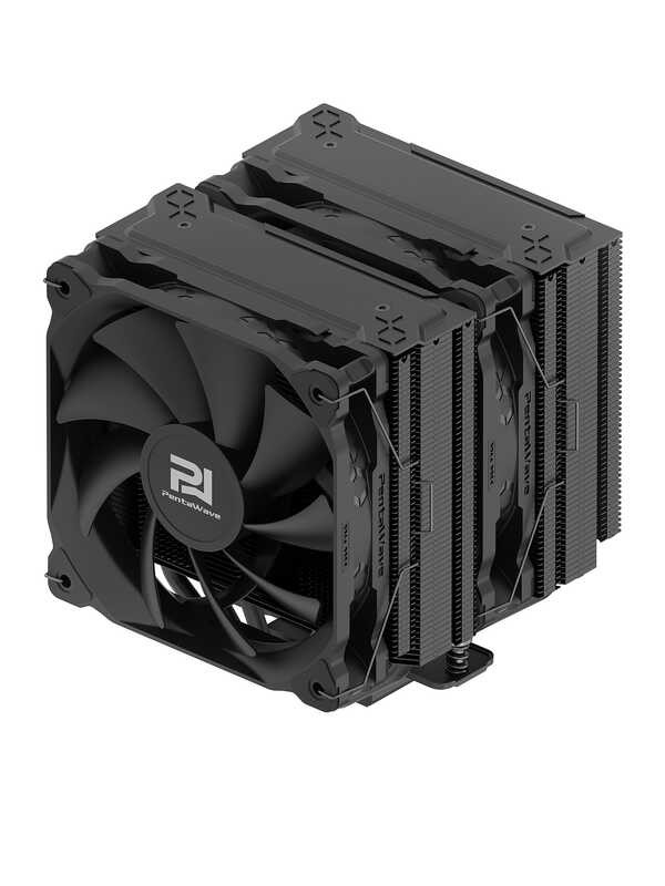 PENTAWAVE Z06D 6 Heat Pipes Dual Tower 12CM Air Cooling CPU Cooler High Performance Three Color ...