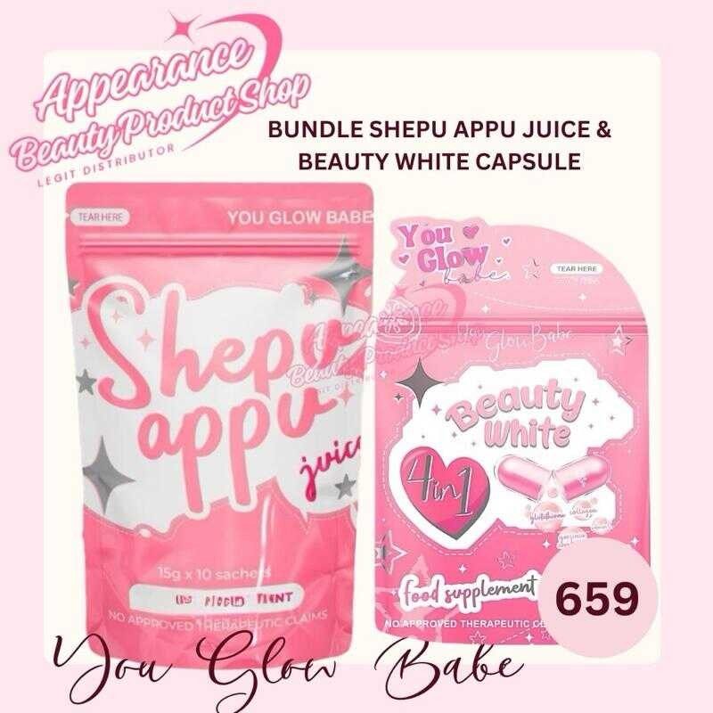 You Glow Babe Shepu Appu And Capsule Best Bundle | Shopee Philippines