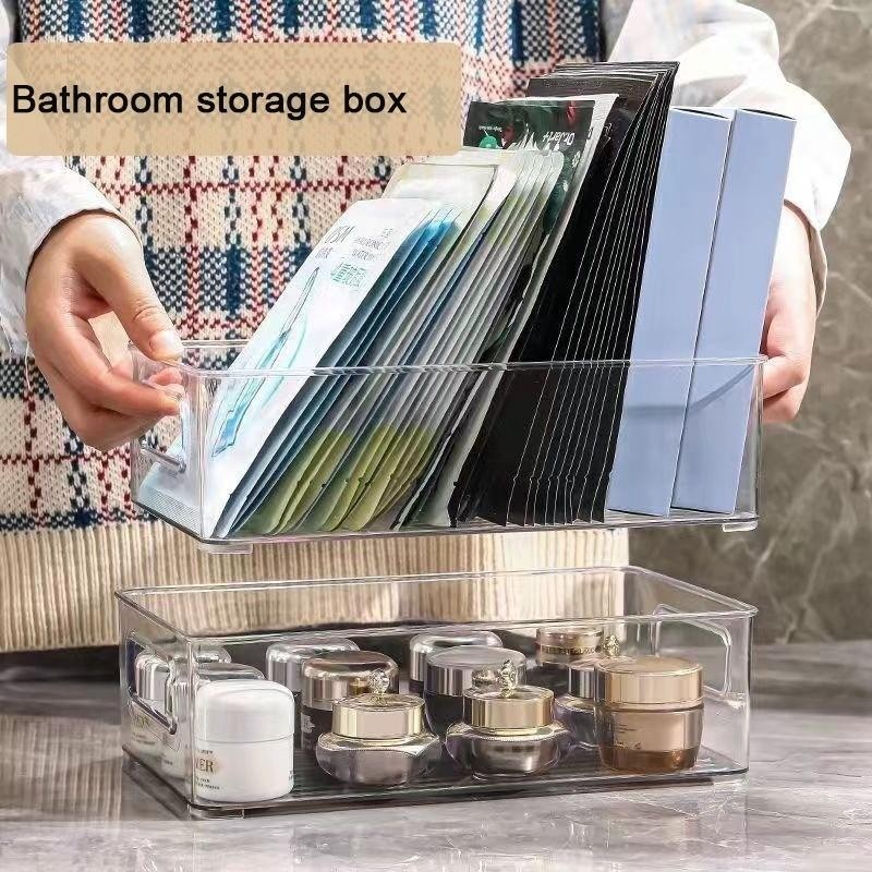 Transparent Refrigerator Organizer Mult-useful Acrylic Makeup ...