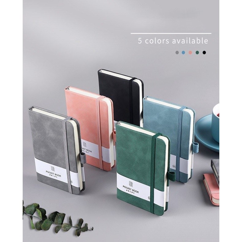 A7 Beautiful Pockets Portable Notebooks Business Stationery Thick ...