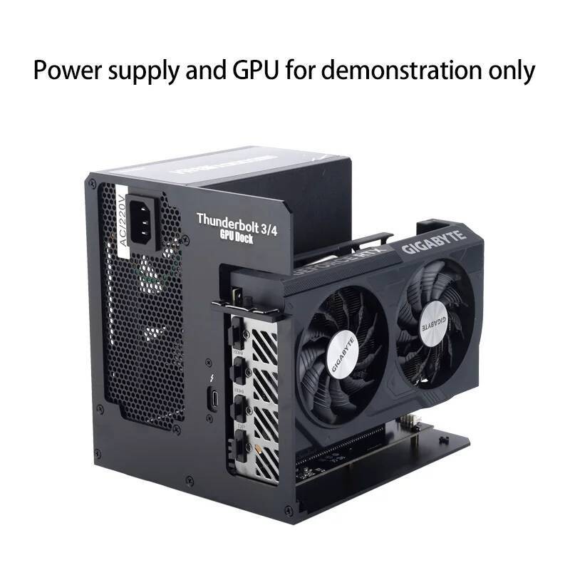 thunderbolt egpu 3/4 to pcie Graphics card external bracket stand by ...