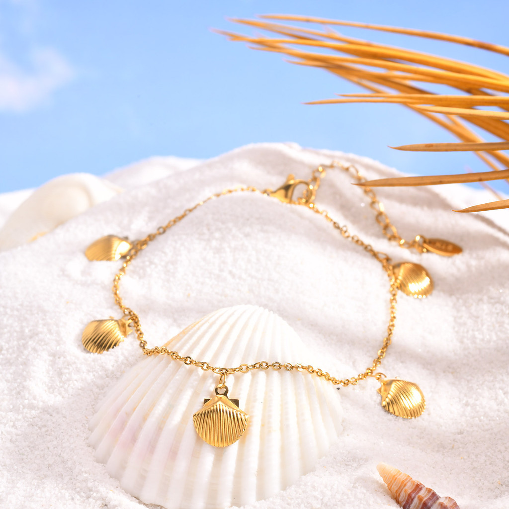 Vnox Gold Color Tassel Anklets Chain for Women Stainless Steel Anklets ...