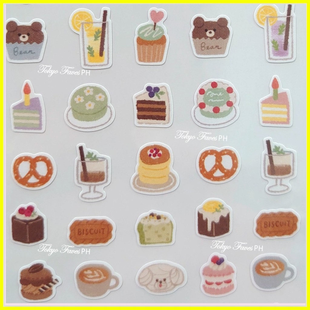 Daiso Chiisai Series Sticker Sheet Made in Japan | Shopee Philippines