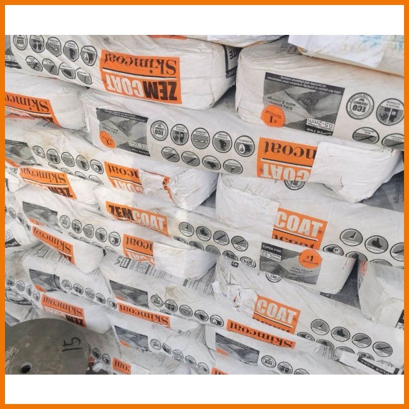 ⚾︎ ABC ZEMCOAT Original Skimcoat White Super Finea per/kilo 1 Kg ...