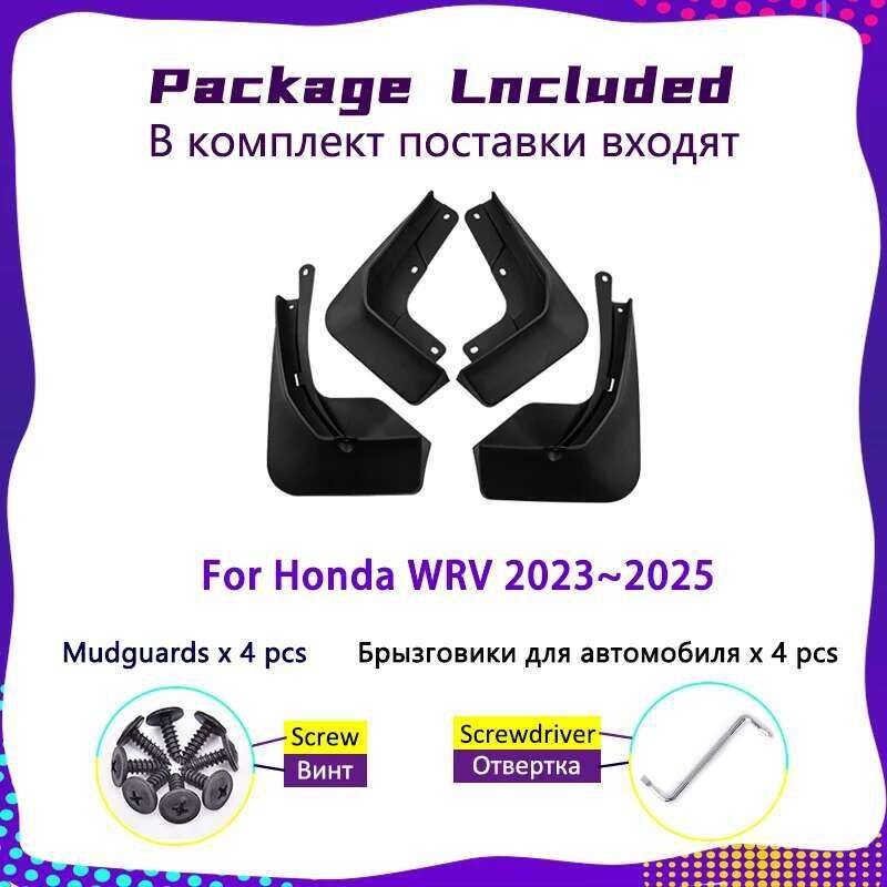 Front B And Rear Fenders For Honda WRV Wr-V RS Dg4 2023 2024 2025 4Pcs ...
