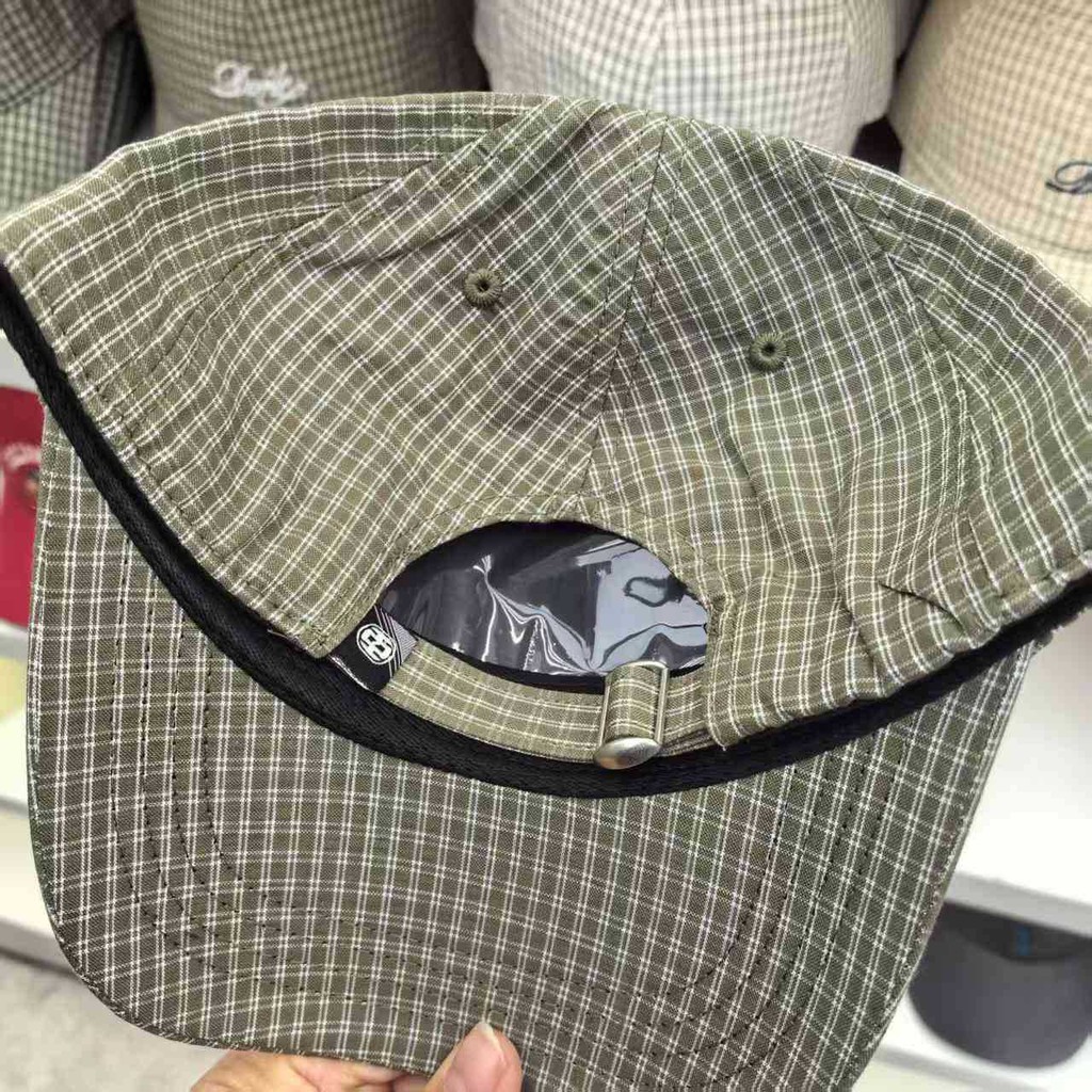 ️New ️New Plaid Embroidered Baseball Cap for Women Korean Style ...