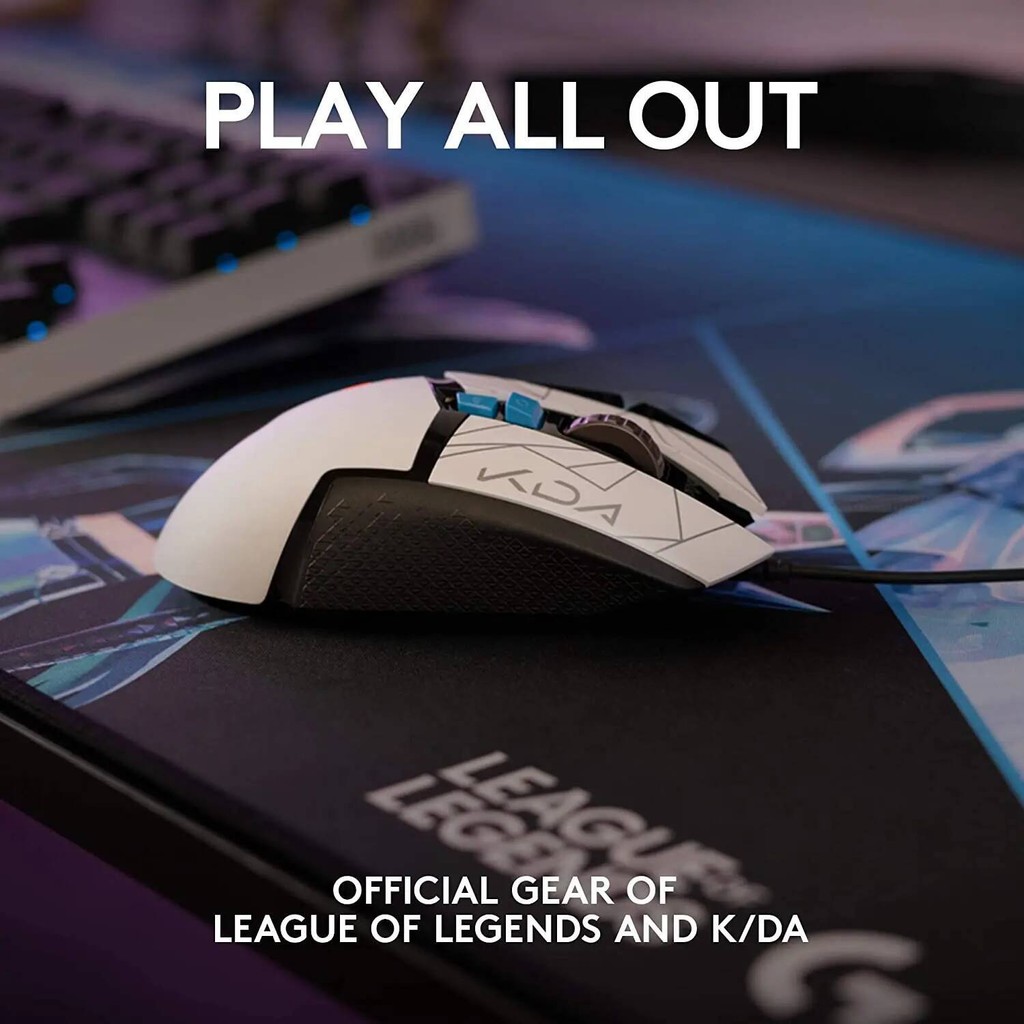 Logitech New G502 HERO KDA LIGHYNC RGB Gaming USB Wired 25600 DPI ...