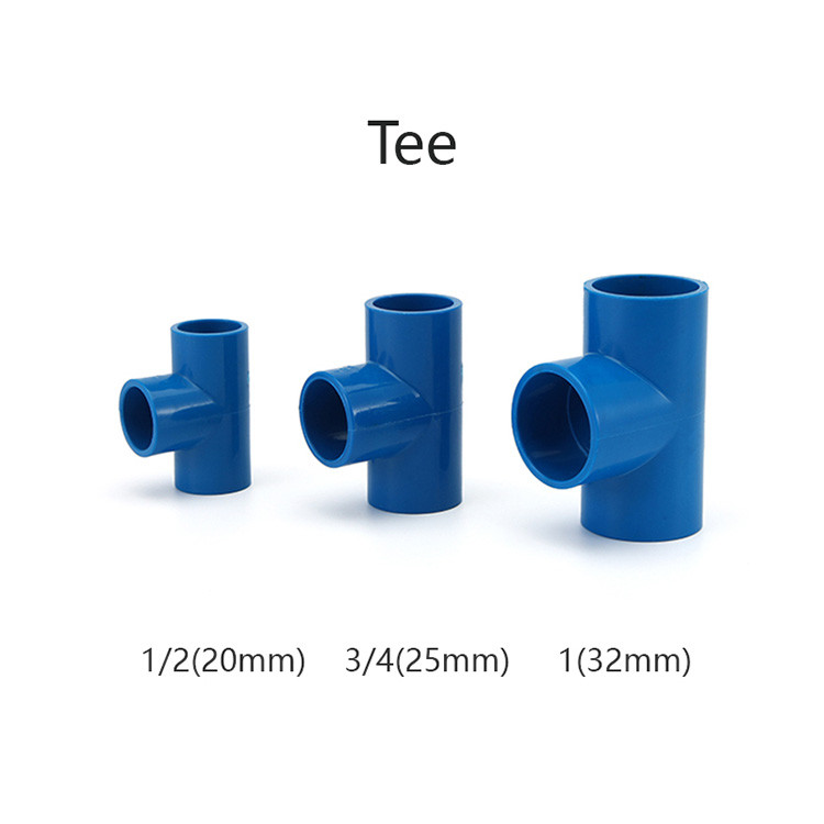 （Fast Delivery）PVC Blue Fittings Coupling/Elbow/Plug/Tee/Adaptor/PVC ...