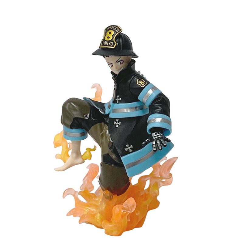 Anime Fire Force Shinra Kusakabe Figure Model Toy | Shopee Philippines