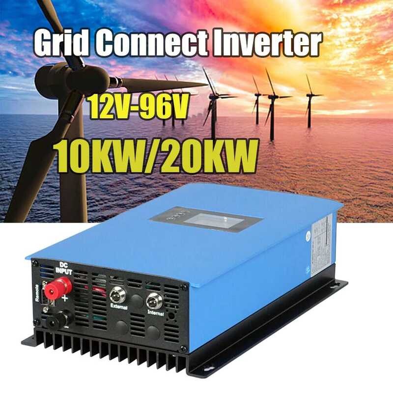 Water COD Proof W Power Grid Tie Inverter With Limiter Sensor Dump Load ...