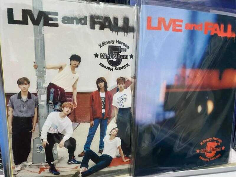 SEALED XDINARY HEROES LIVE And FALL & TROUBLESHOOTING ALBUM | Shopee ...