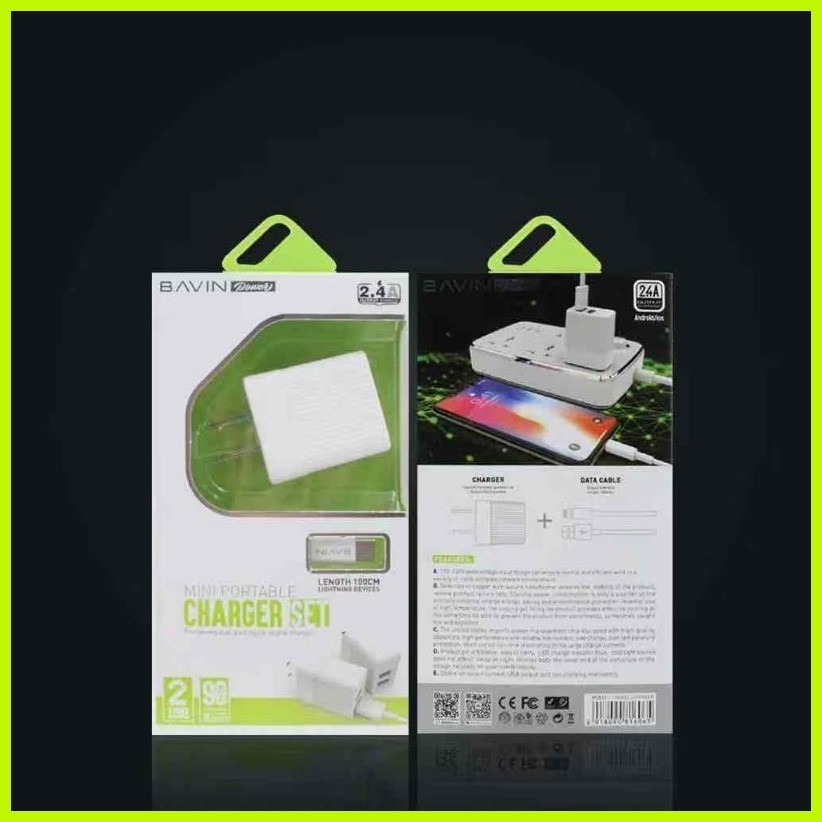 ¤ BAVIN 2.4A PC511 Portable Universal Charger | Shopee Philippines