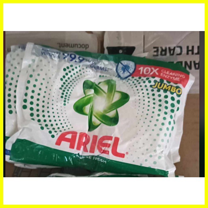 ARIEL POWDER LAUNDRY DETERGENT SOAP ANTIBAC JUMBO TWIN PACK 70G 6PCS ...