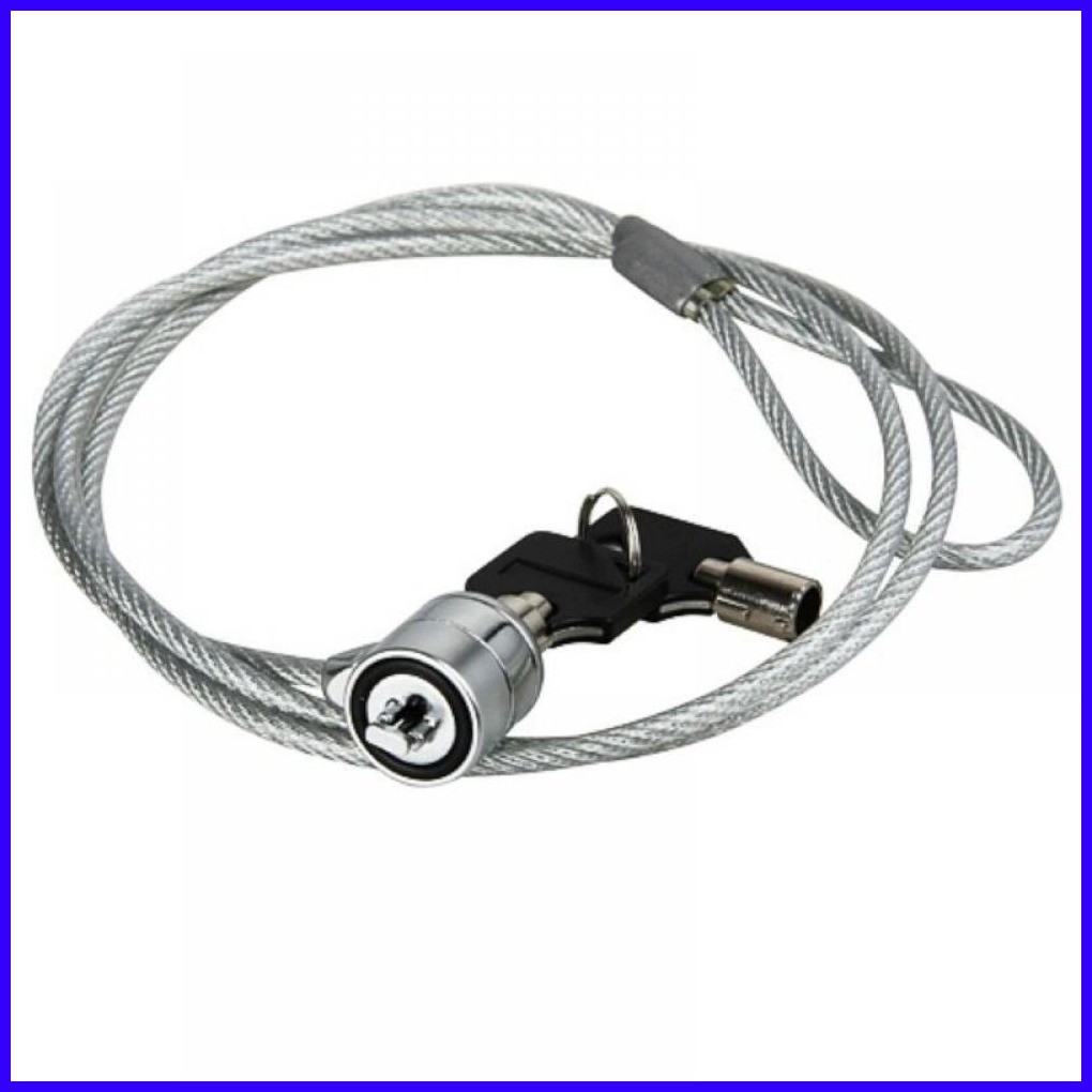 Laptop Anti-Theft Security Key Type Lock Cable with Two Keys | Shopee ...