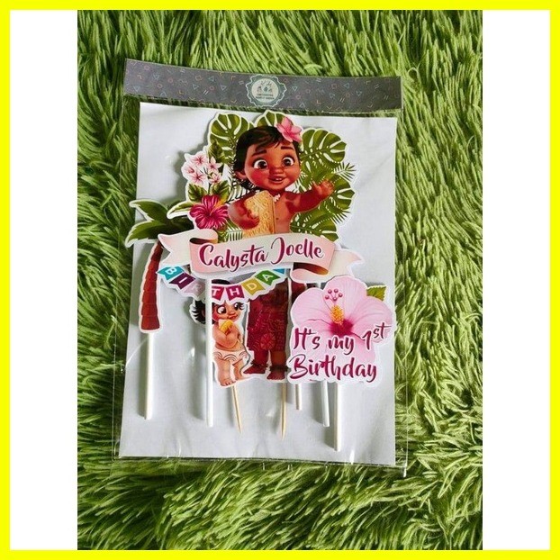 Moana Customize Cake Topper | Shopee Philippines