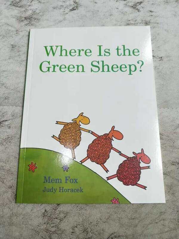 々 Where Is the Green Sheep?English short story picture book children ...