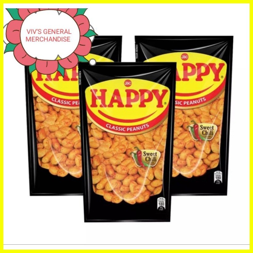 Happy Classic Peanut Sweet Chili Flavor ( 3s x 100g ) | Shopee Philippines