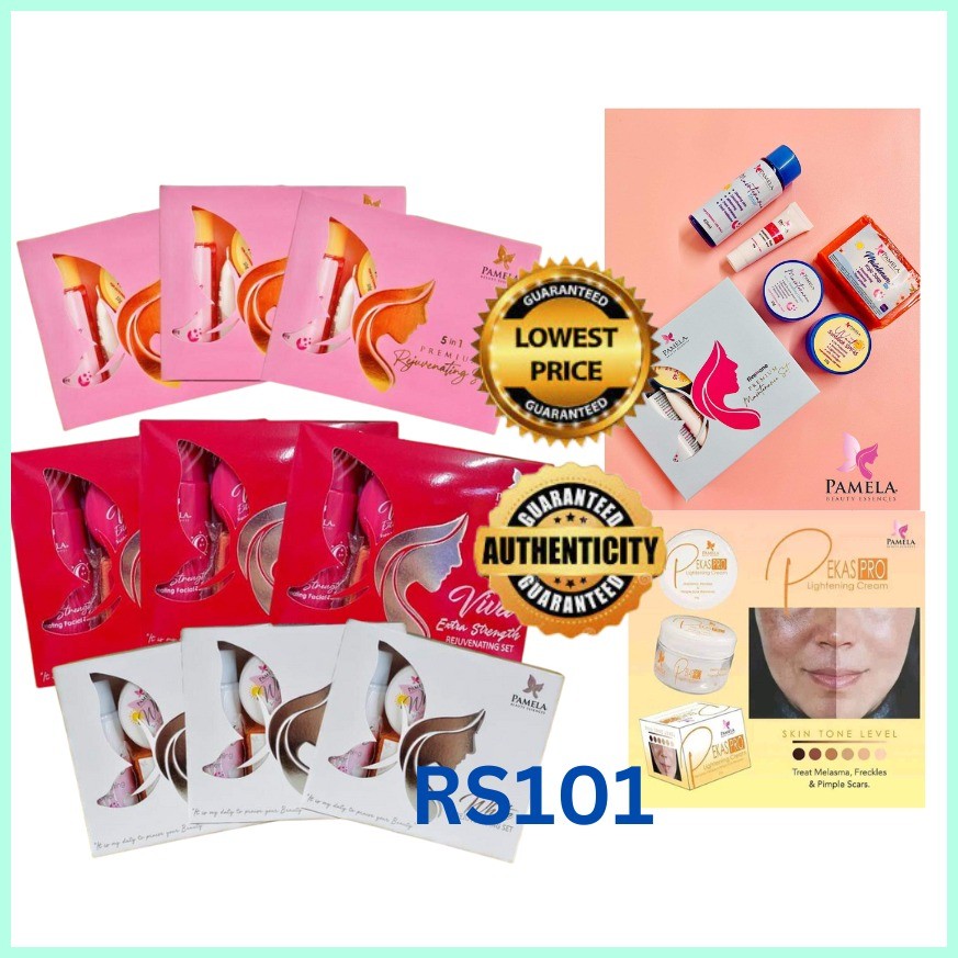 ⊜ ♞,♘,♙COD PAMELA NEW PACKAGING REJUVENATING SET 5in1 sure Original ...