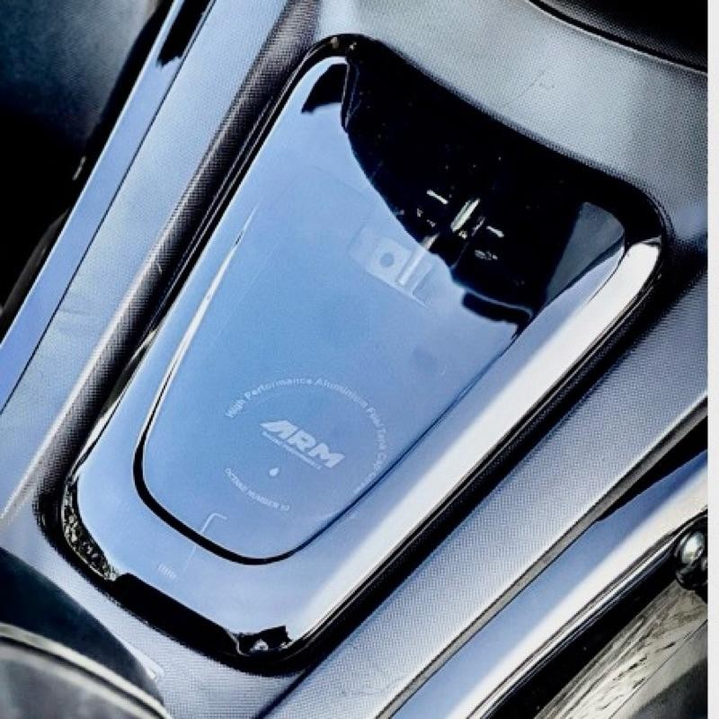 Aerox Nmax V1/ V2/V3 Gas Tank Cover Trasparent Carbon ABS Plastic Easy ...