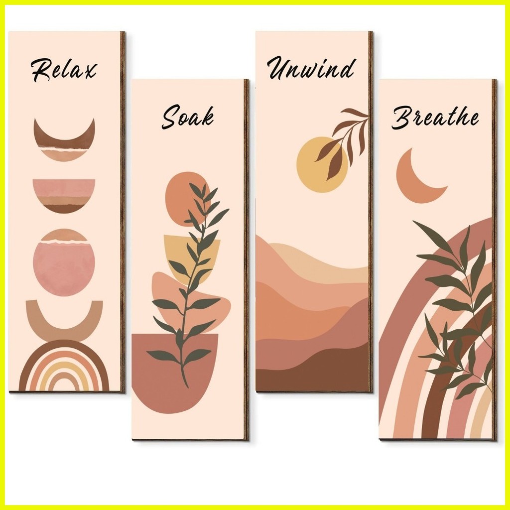⚾︎ ⊕ 4pcs combination Animated Style Wall Hanging Deco | Shopee Philippines