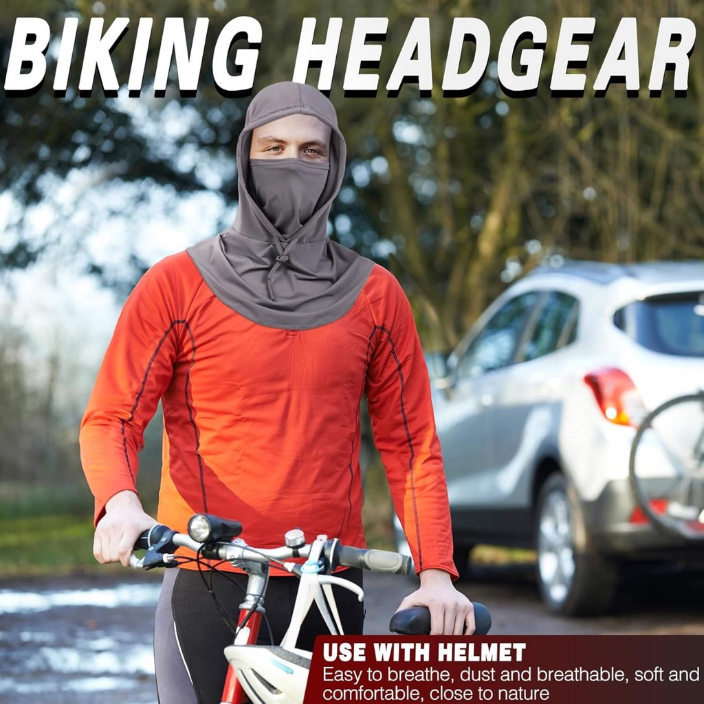 Ice Silk Sunscreen Cap UV Protection Face Mask Design For Full Face Sun ...