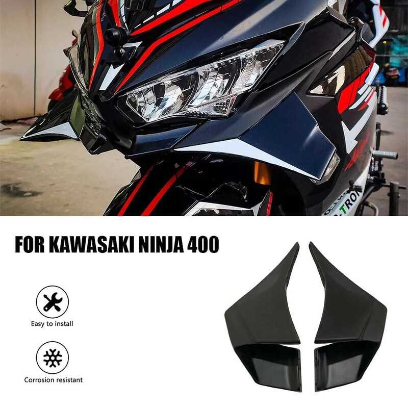 3 NEW For Kawasaki Ninja 400 Motorcycles Accessories Winglet ...