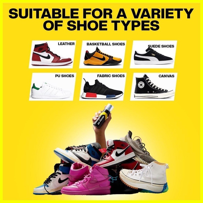 KS SHOE CLEANER (KS FOAM ONLY) | Shopee Philippines