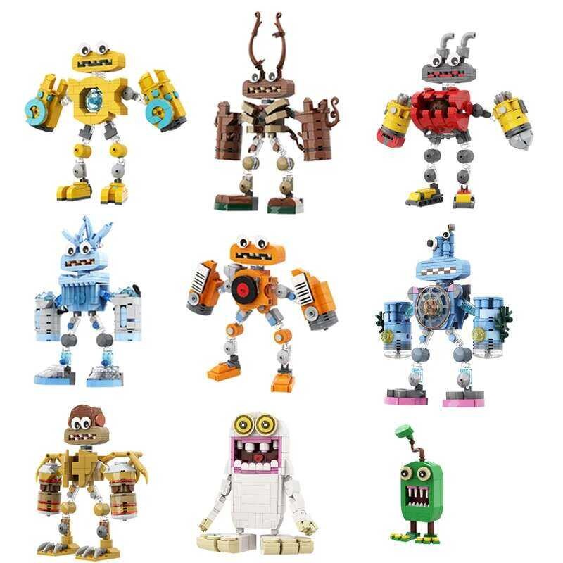 My MOC Singing Monsters Building Blocks Kit Cartoon Music Development ...