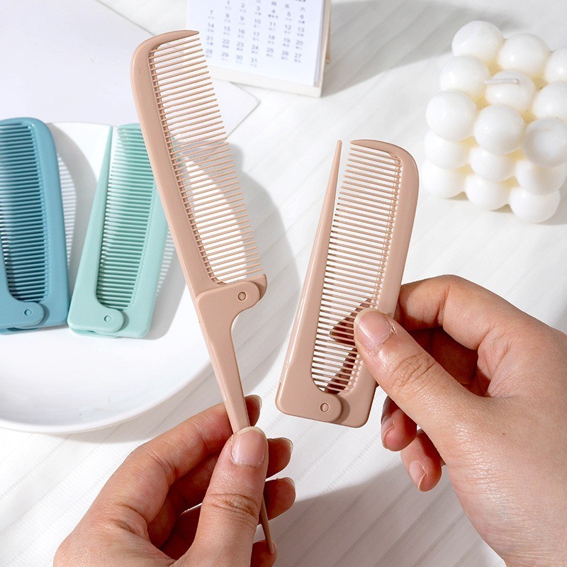 1/2/3Pcs Portable Pointed Tail Comb - Travel Folding Mini Compact Comb ...