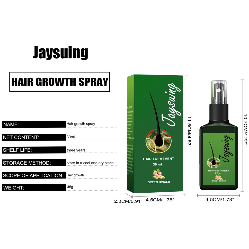 Jaysuing Hair Growth Serum 120ml Mabilis na Paglago ng Buhok Hair Growth Serum Quick Hair Growth ...