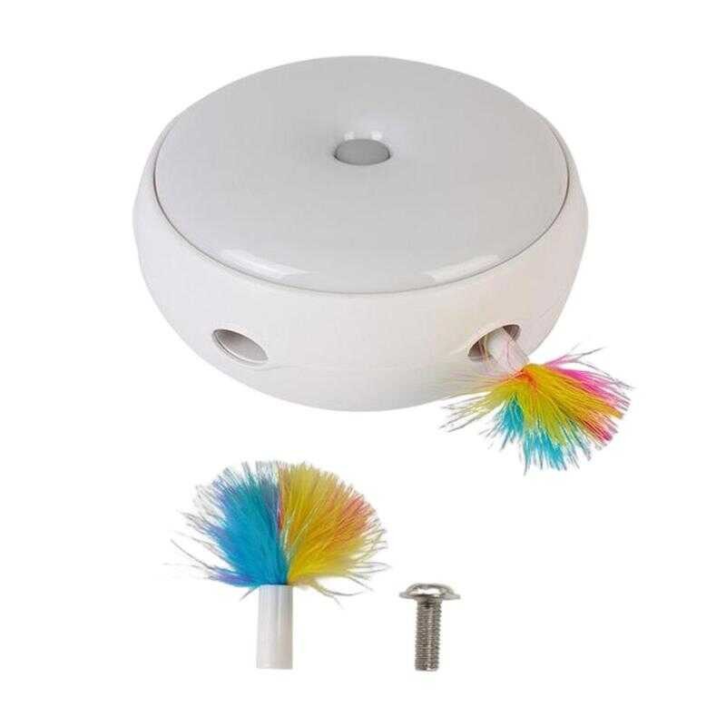 Feather Exercise Pet Supplies Quiet Interactive Toys Cat Ter For ...
