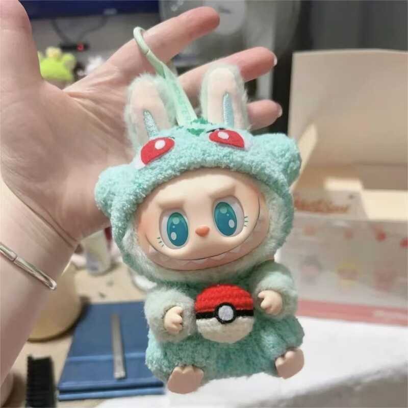 LABUBU Sitting Party Doll Clothes Labubu Macaron 2nd Generation Sitting ...