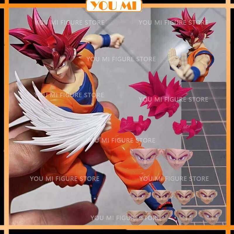 Eb 70 55 Fd E4 Ea Tigery Dragon Ball Shf Ssj Super Saiyan Goku Red Hair ...