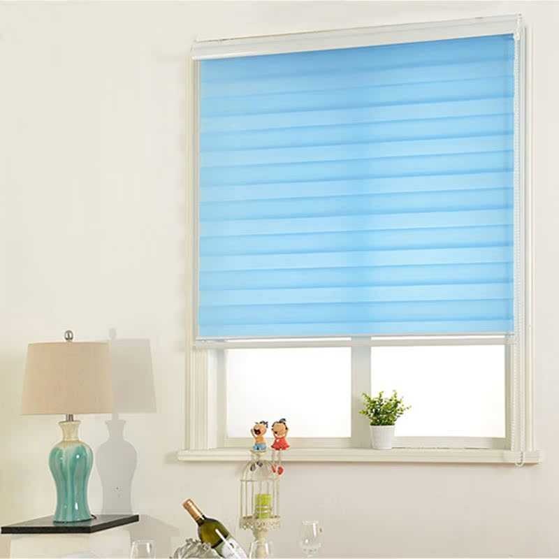Soft gauze louver curtain, 2025 new model, kitchen double-layer roller ...