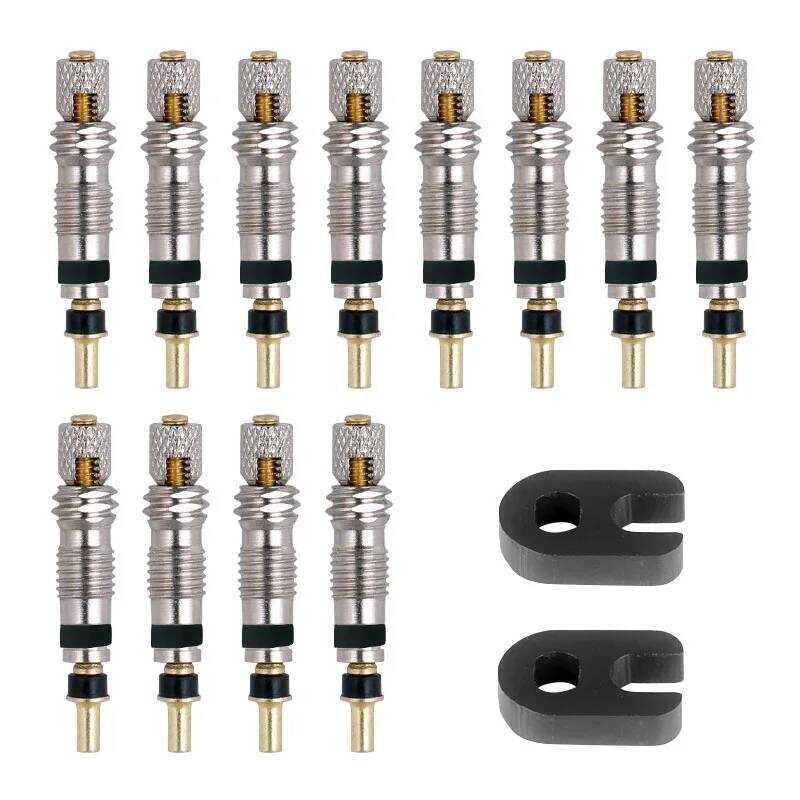 Top Quality Presta Vae Core 2/6/12Pcs Brass CNC FV MTB Road Bike Tubes ...