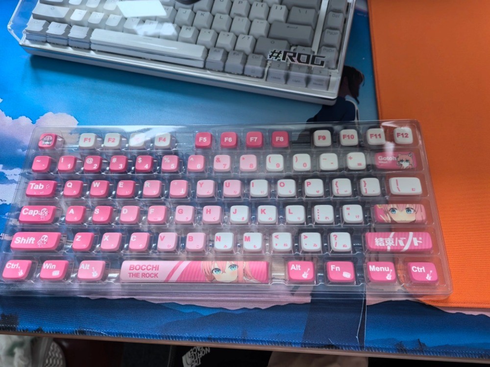 Bocchi The Rock Keycap OEM Profile 120 Keys PBT PC Dye Sublimation ...